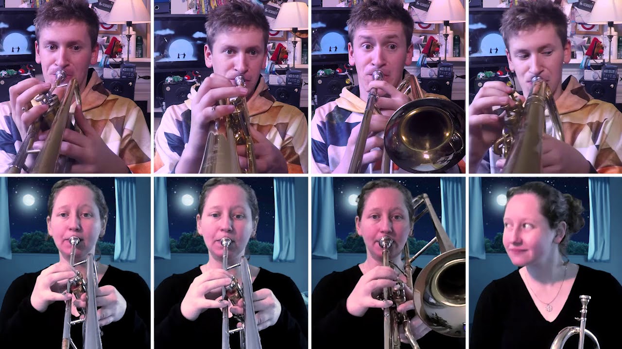 Moondance - Van Morrison - Brass Octet with Seb Skelly - YouTube