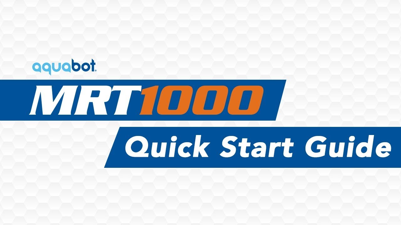 MRT 1000 get started - YouTube