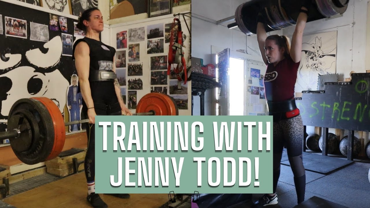 JENNY TODD- THE COMEBACK! | Training with 4x England's Strongest Woman ...