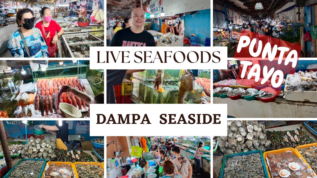 INSIDE THIS OUTRAGEOUSLY AMAZING PLACE FOR LIVE SEAFOODS. @ DAMPA ...