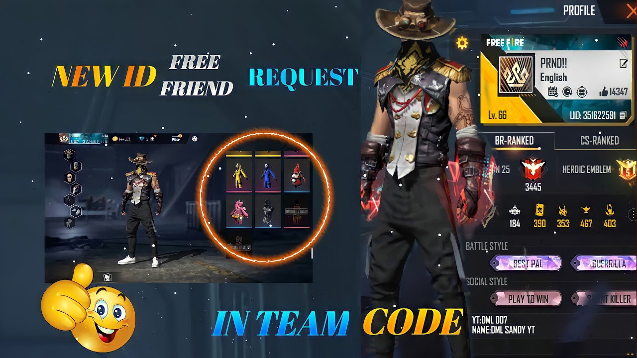FF FREE FIRE LIVE FREE FRIEND REQUEST - YouTube