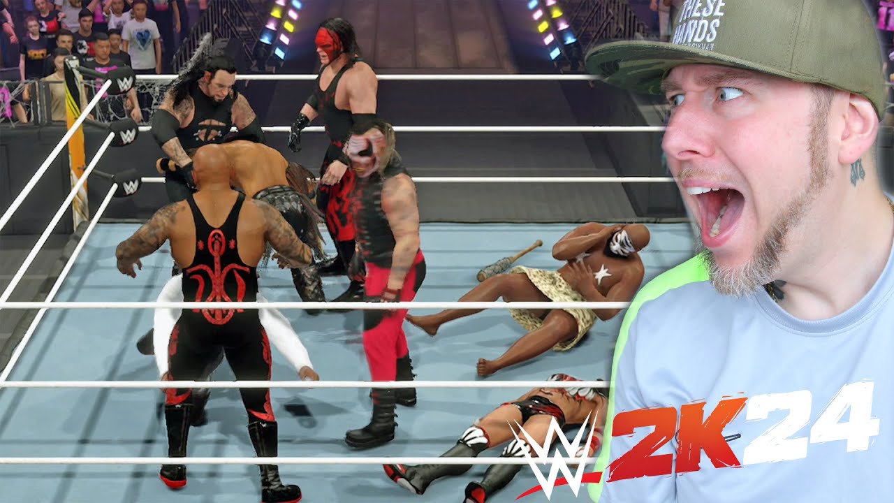 WWE SCARIEST Superstars have a FIRST BLOOD Elimination Match - YouTube