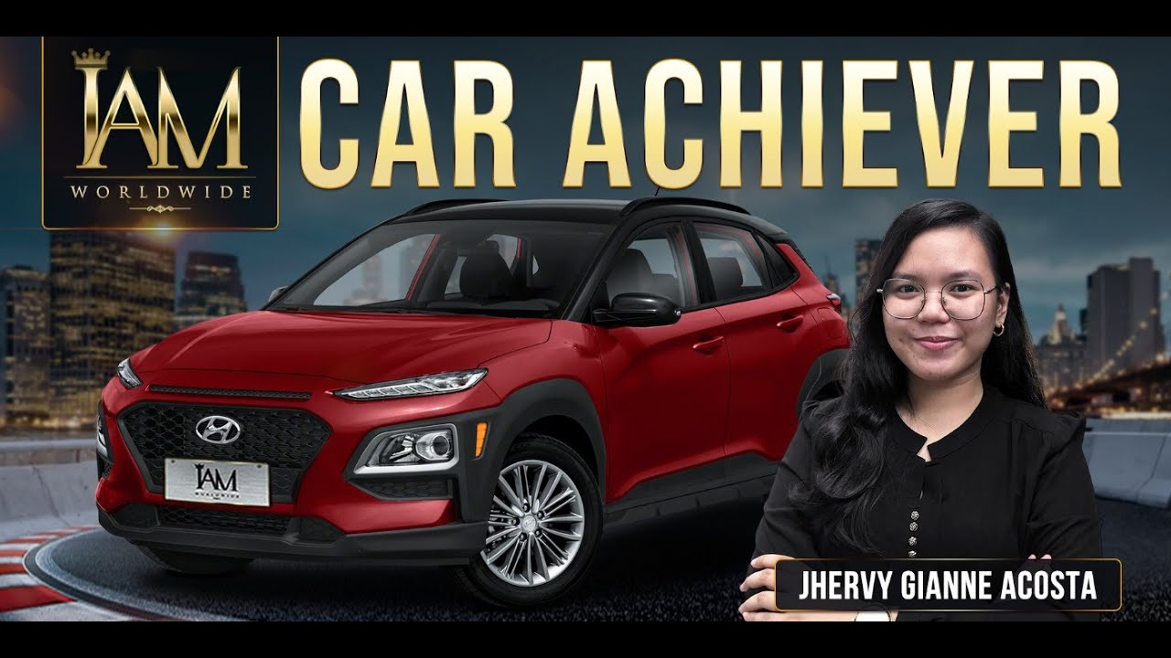 JHERVY GIANNE ACOSTA - CAR ACHIEVER (HYUNDAI KONA) - YouTube