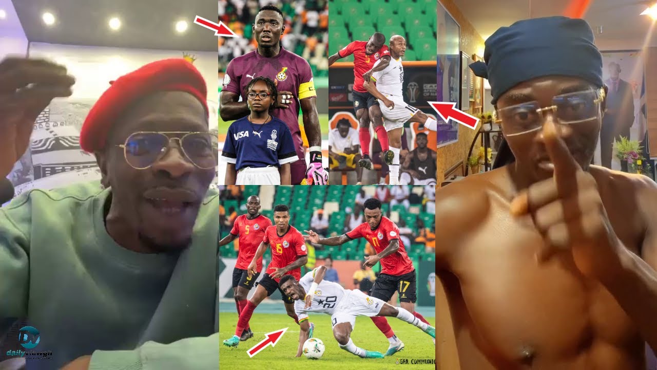 Shatta Wale, Lil Win, Other Celebs React To Black Stars Draw Against ...