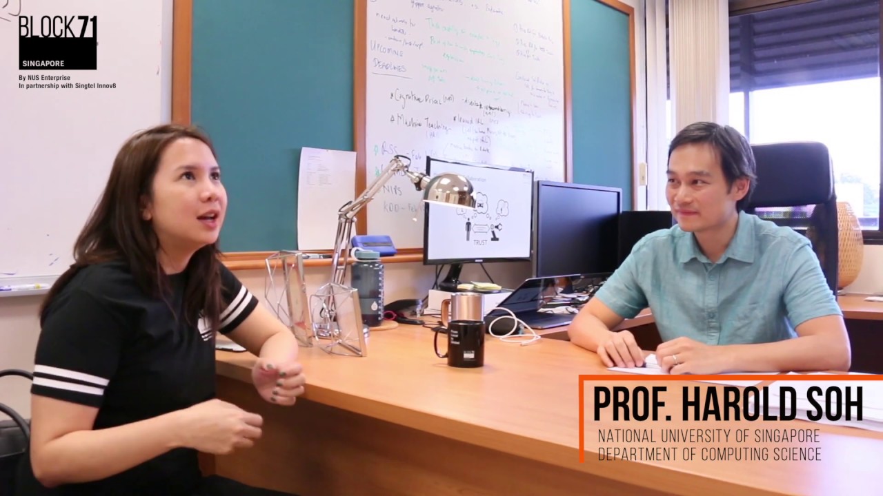 BLOCK71 Tech Feature: Professor Harold Soh - YouTube
