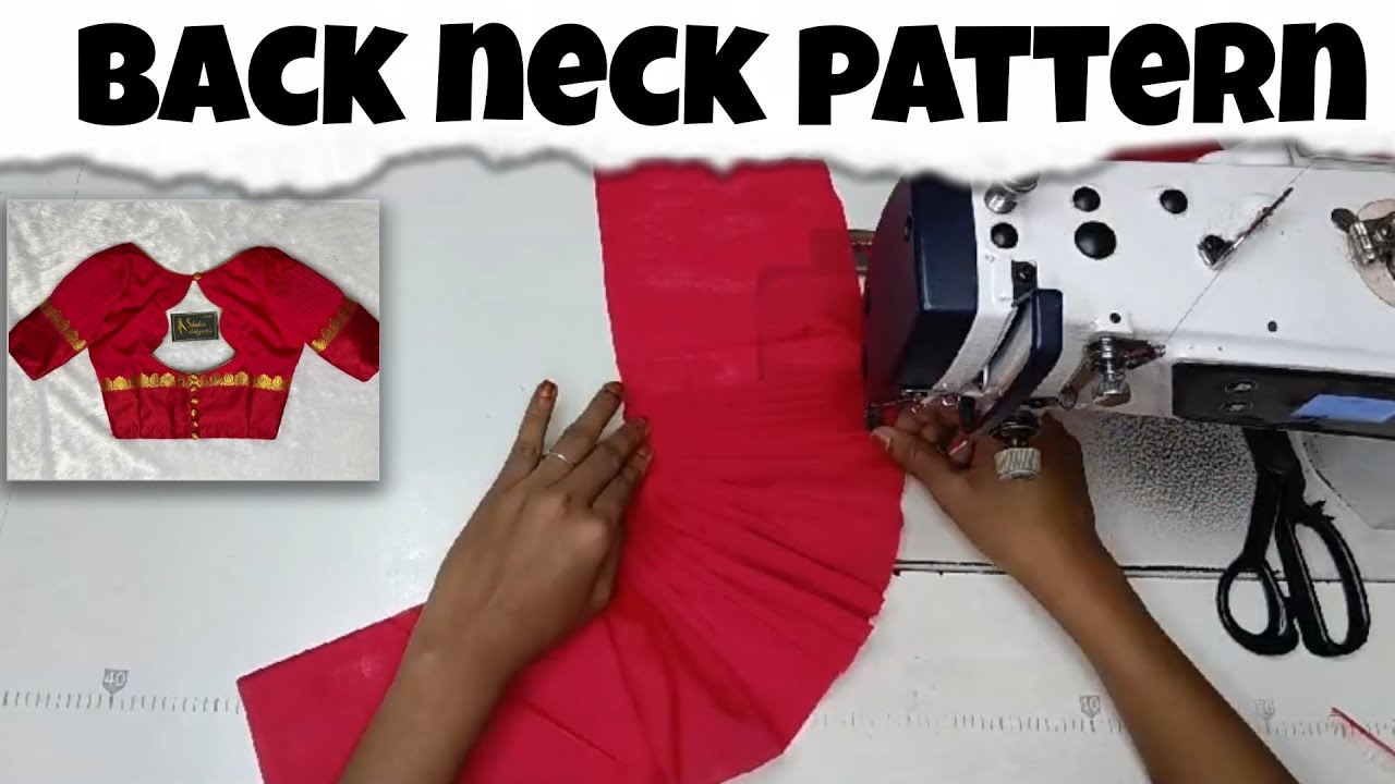 back neck pattern & sleeves pattern by @ShahinDesigners #trending # ...