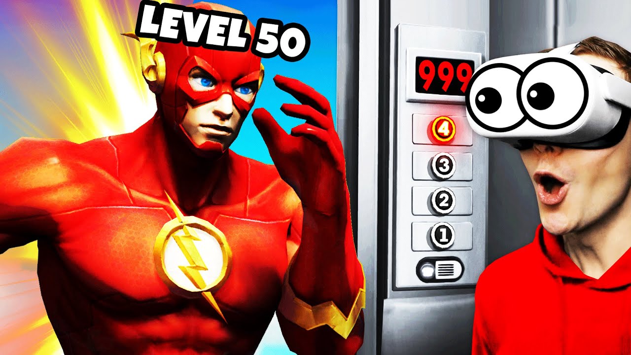 UPGRADING THE FLASH With VR ELEVATOR - YouTube