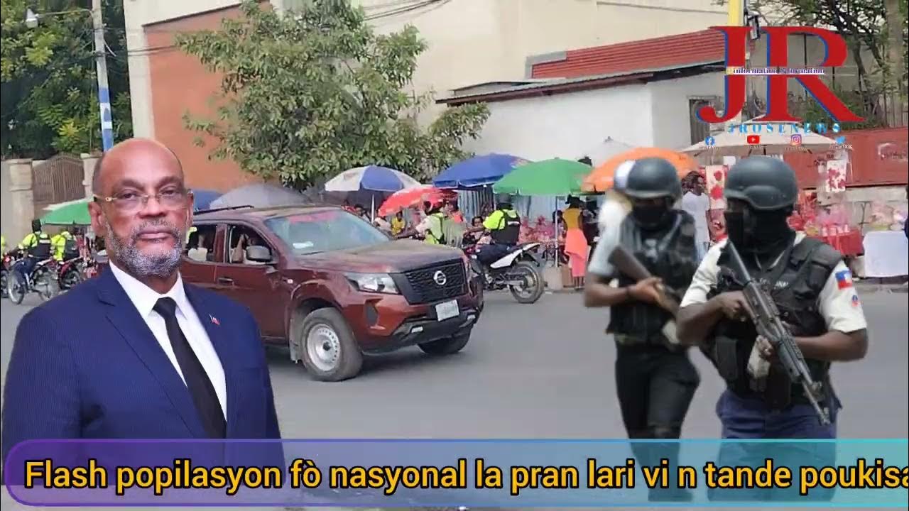 Flash flash Aksyon saa fenk pase sou nazon ak fò nasyonal, popilasyon an pran lari ak ajan Boyd ...