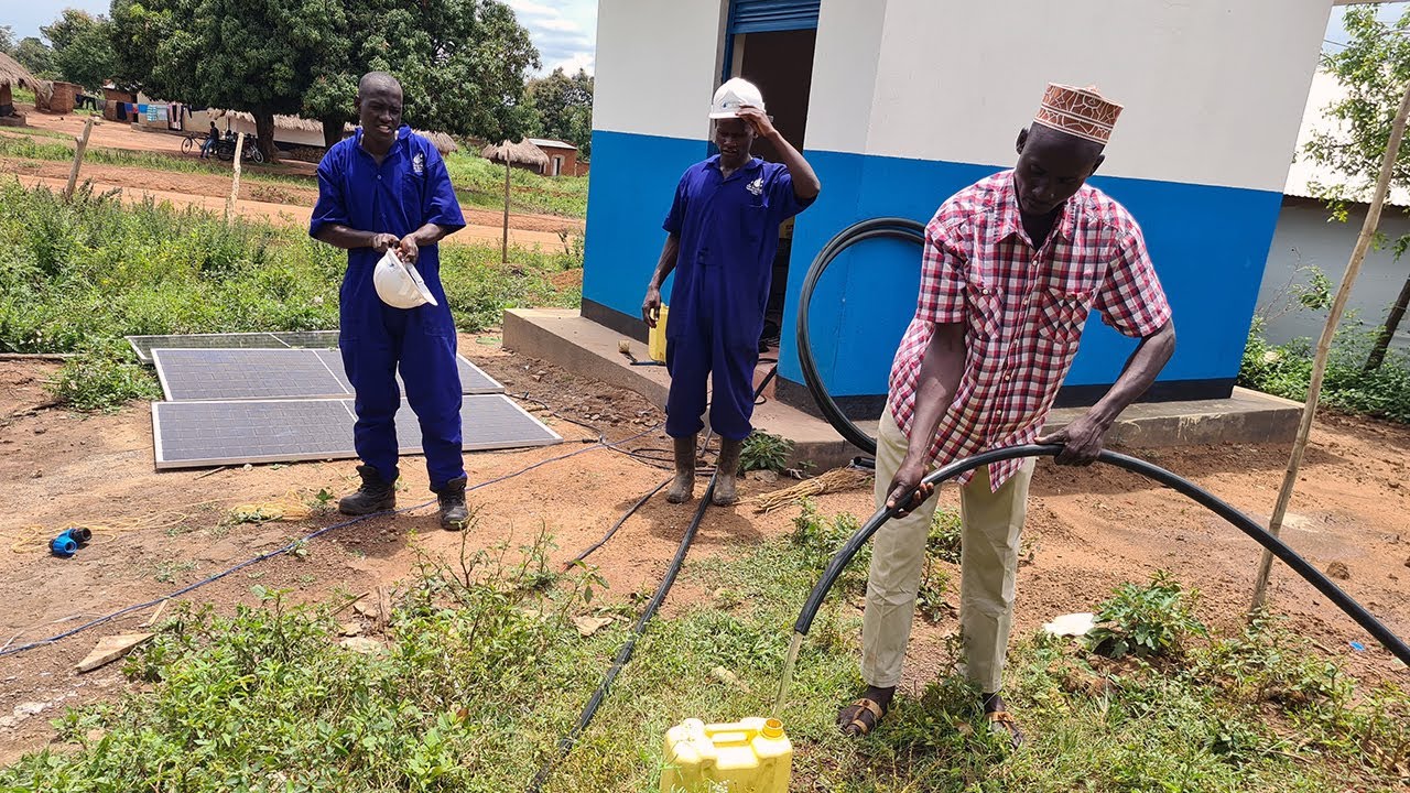 How to utilize solar power to solve community water problems - YouTube