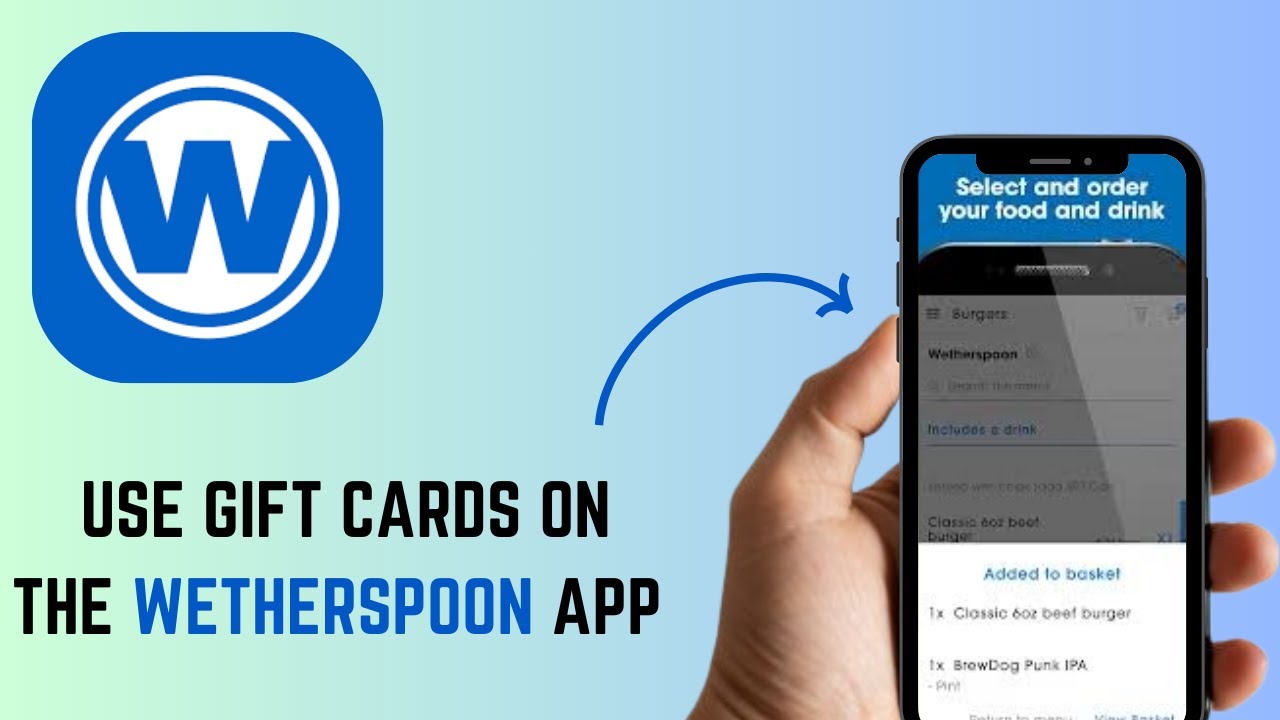 How to Use Gift Cards on the Wetherspoon App – Simple Guide - YouTube