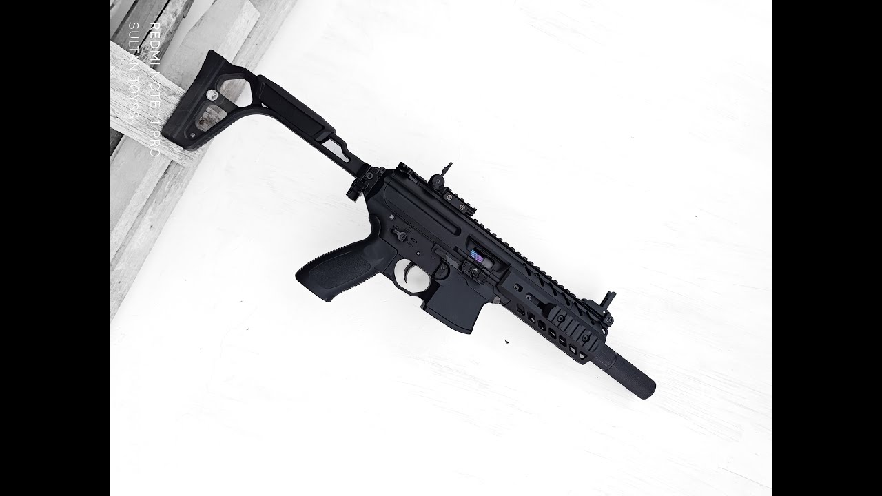 SIG MPX Bohan | WGB | Water Gel Blaster | Shooting test - YouTube