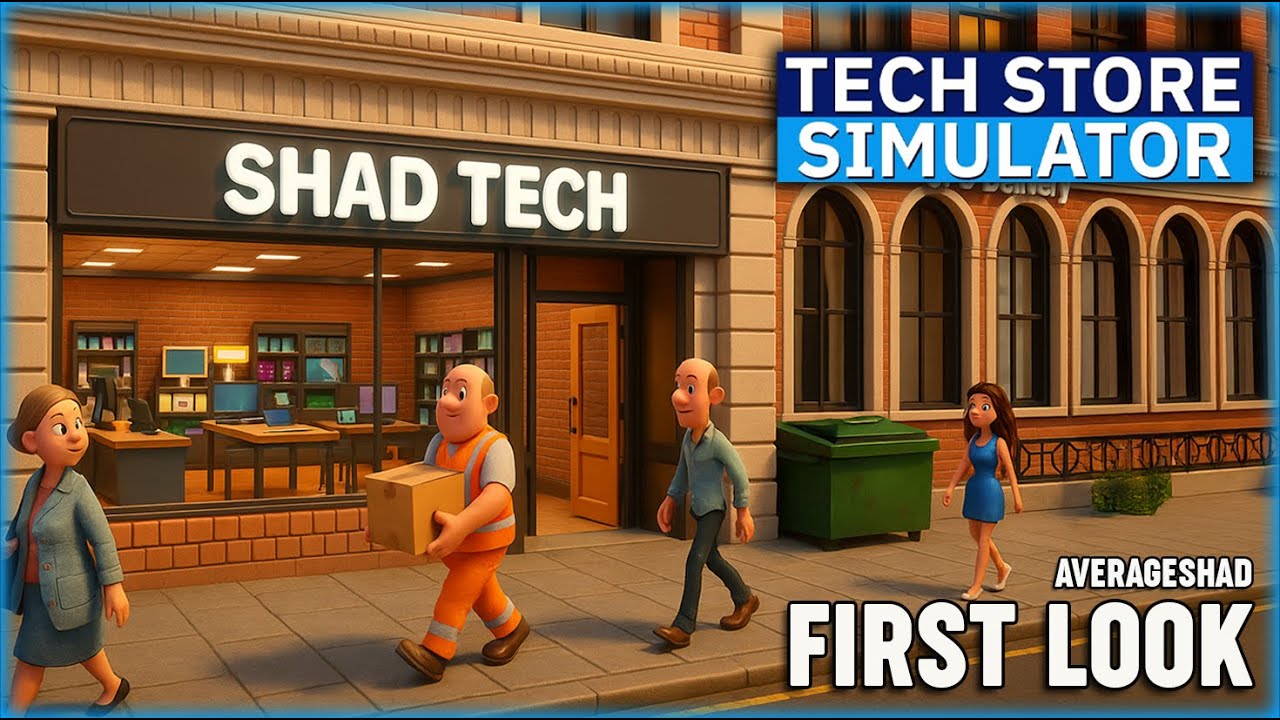 Tech Store Simulator | First Look - YouTube