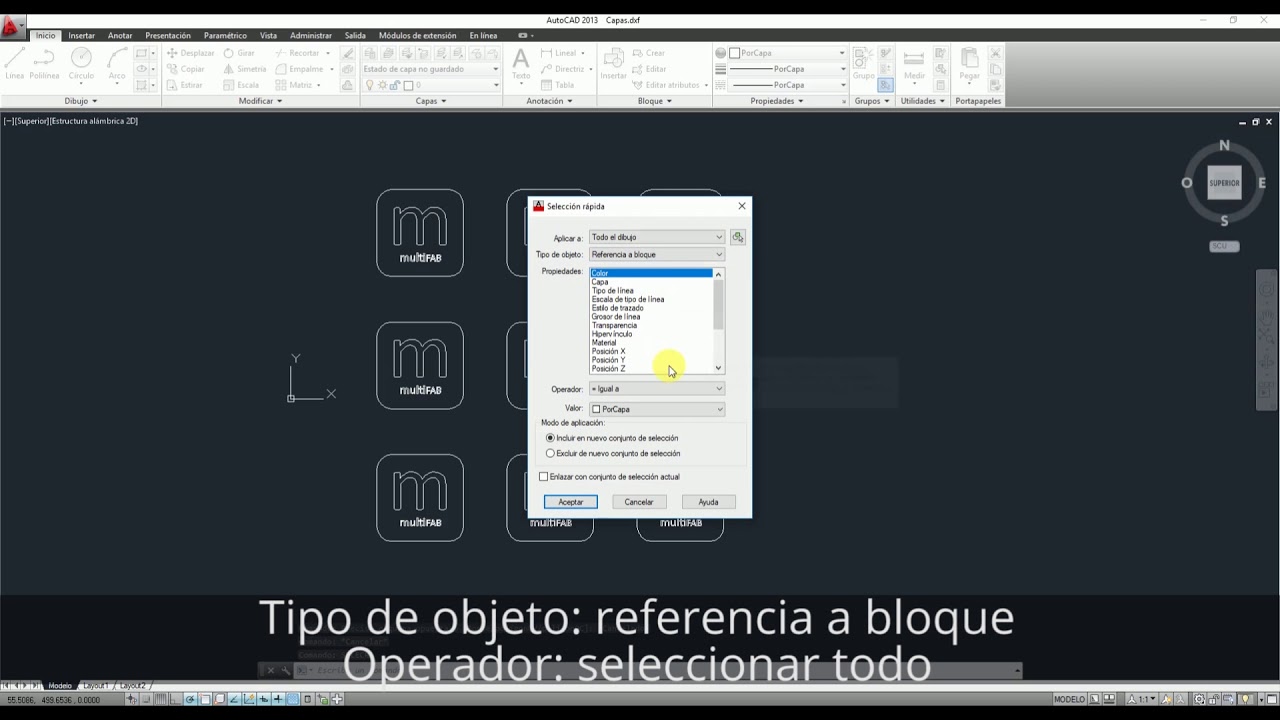 Aprende a explotar bloques en AutoCAD para fresado CNC - YouTube