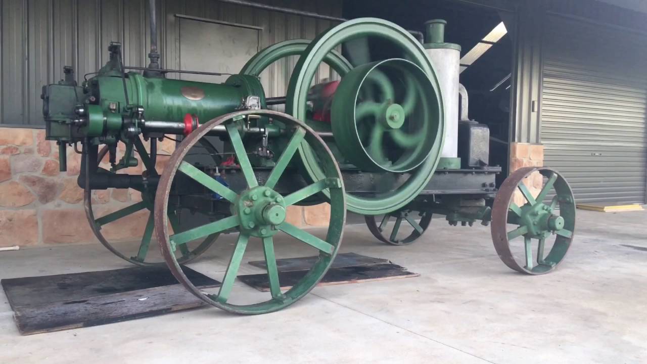 1921 Austral 11HP Stationary Engine - YouTube