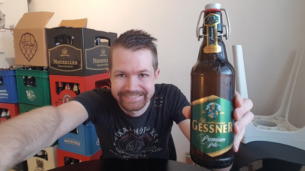 Beer review #69 Privatbrauerei Gessner Premium Pils (Sonneberg ...