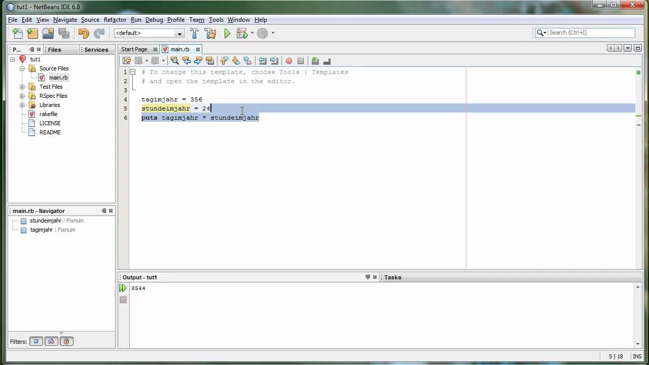 Ruby Tutorial 3: Strings als Zeichenketten - YouTube