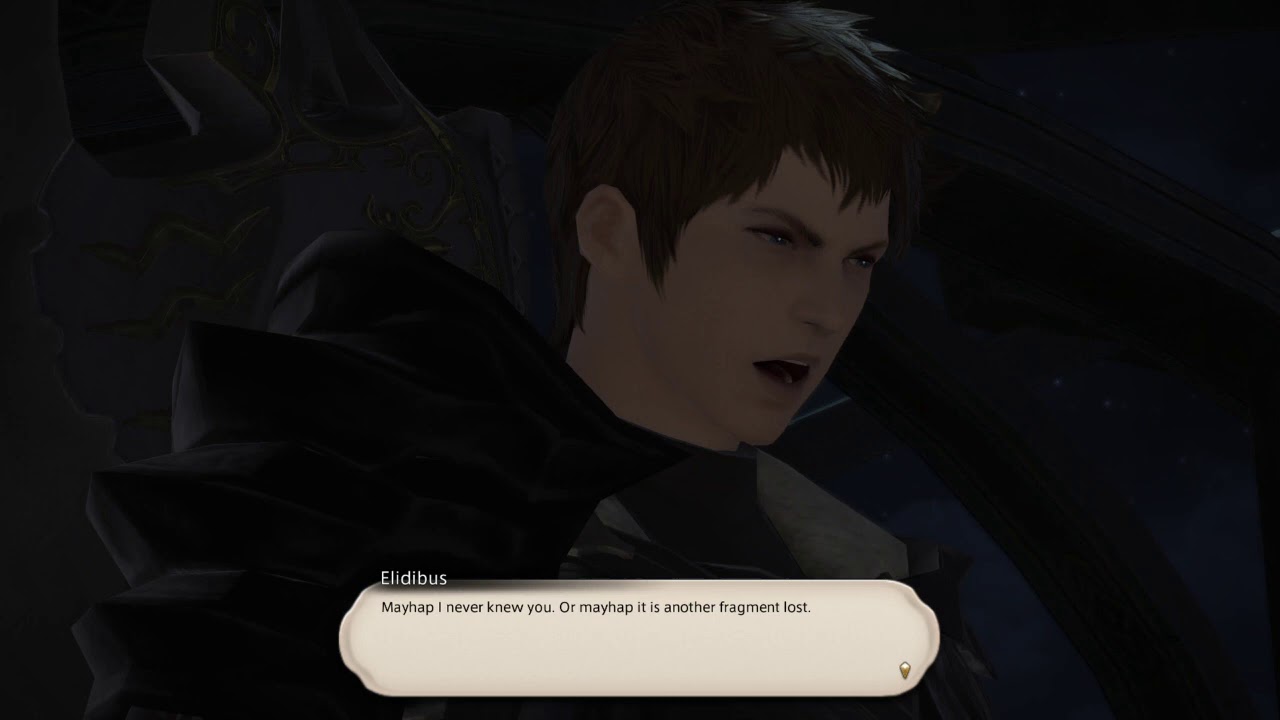 FINAL FANTASY XIV Patch 5.3 Cutscene: Elidibus Visits - YouTube