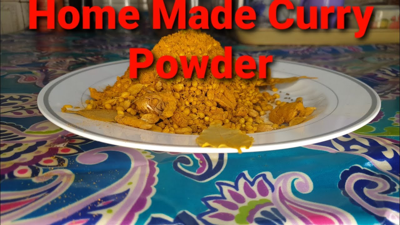 Home Made Curry Powder @DIYwithE Simple Curry Powder Recipe - YouTube