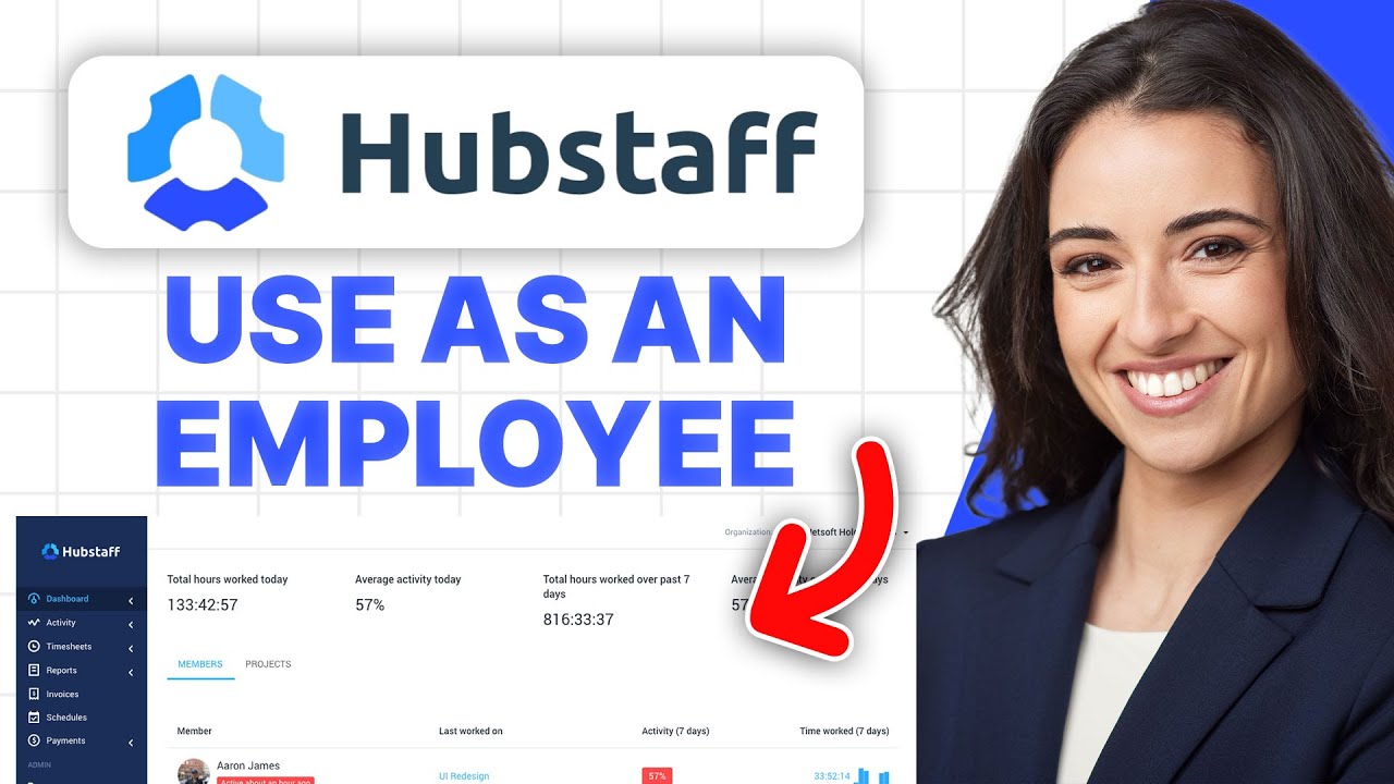 How To Use Hubstaff as an Employee (2025 Full Tutorial) - YouTube