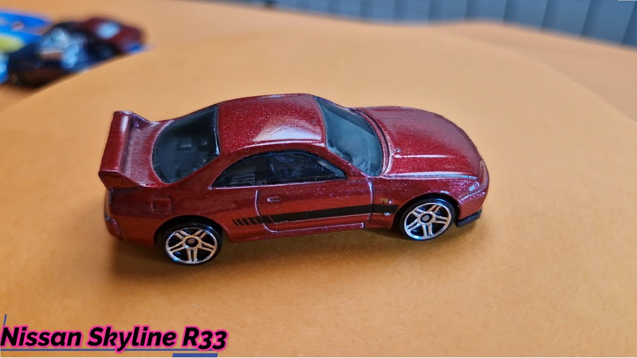 Hot Wheels Nissan Skyline R33 4K UHD - YouTube