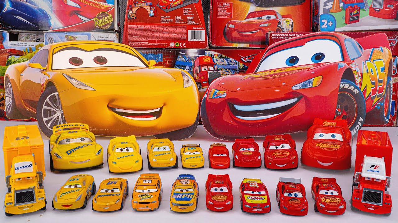 Disney Pixar Cars Unboxing Review | Lightning McQueen & Cuz Ramirez ...
