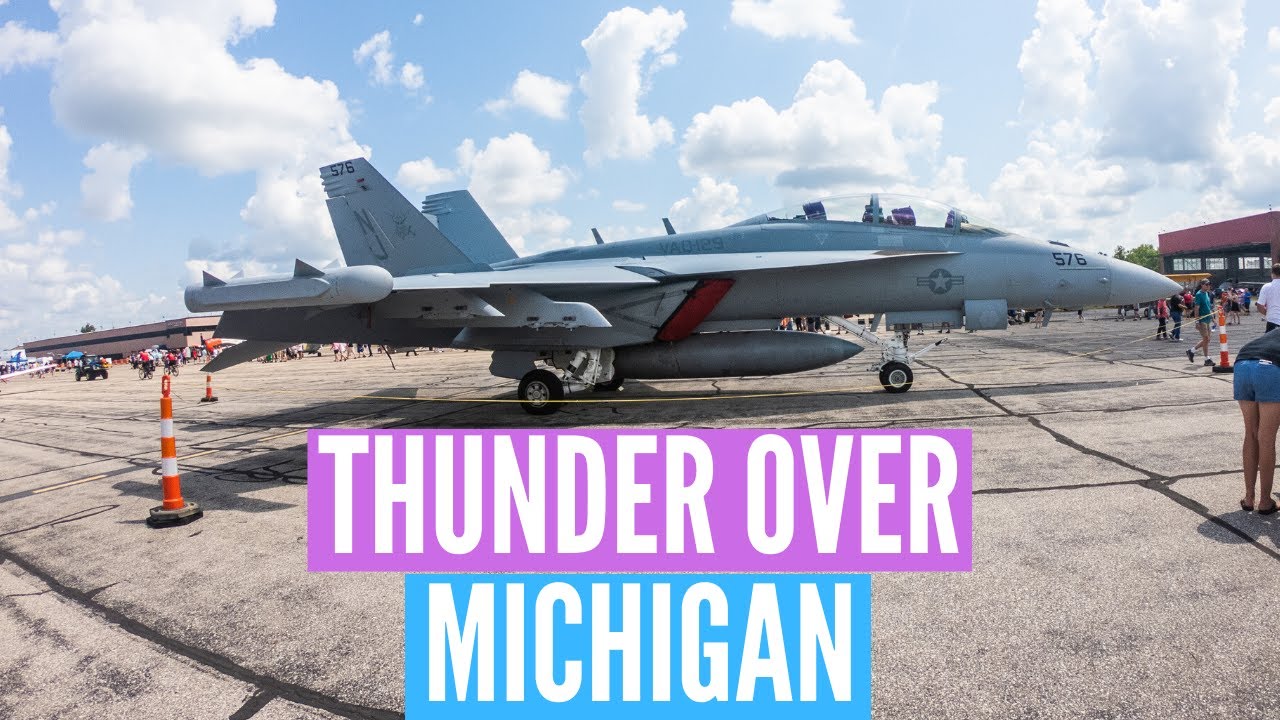 Thunder Over Michigan Air Show // Willow Run Airport // Aug. 2019 - YouTube