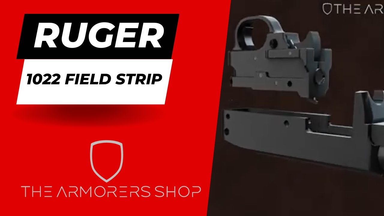 Ruger 1022 Field Strip - YouTube
