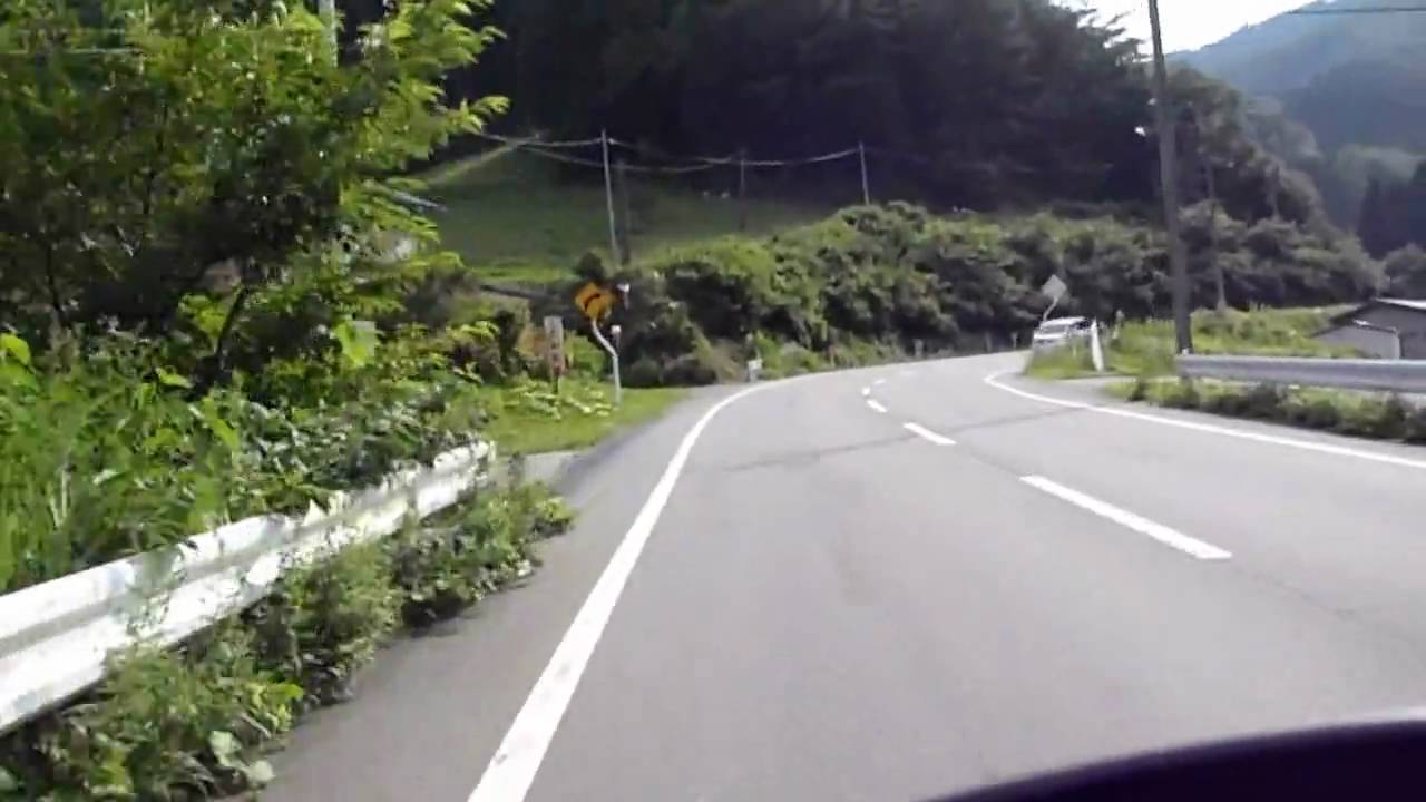国道343号「ループ橋」(Route 343 "Loop Bridge" on July 27, 2010) - YouTube