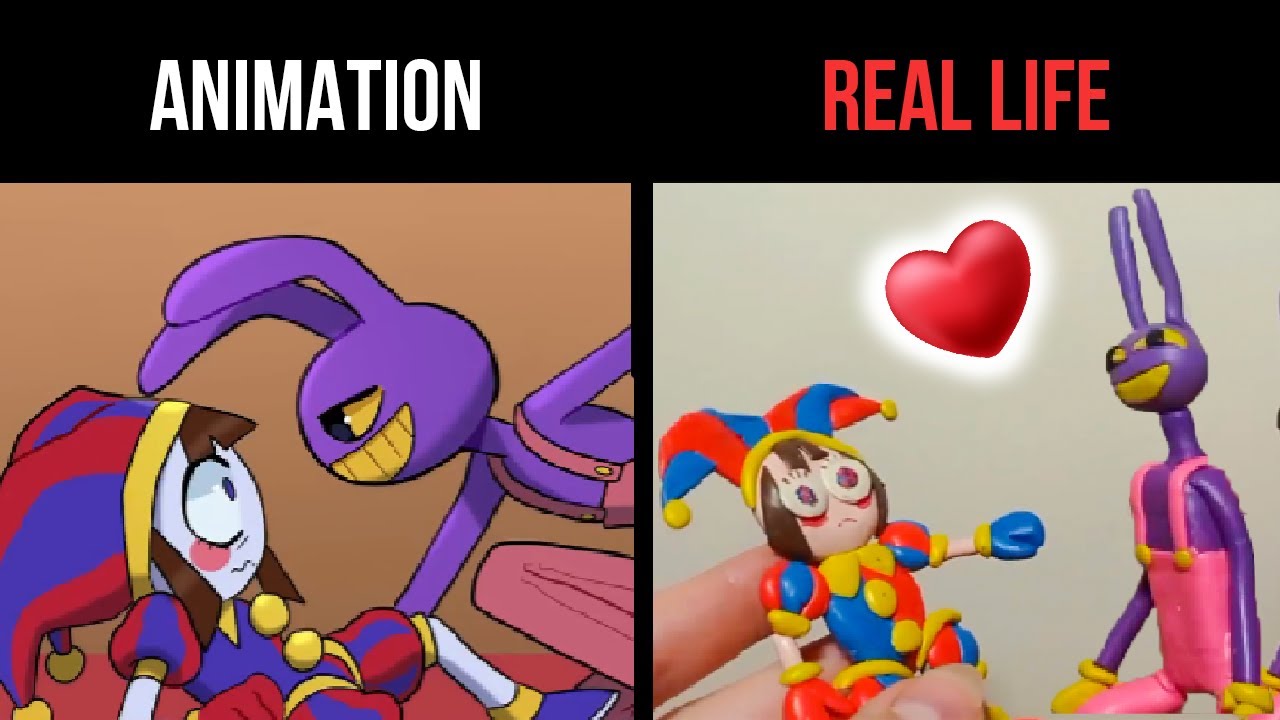 Original vs REAL LIFE 2 | Amazing Digital Circus | Animation vs Real ...