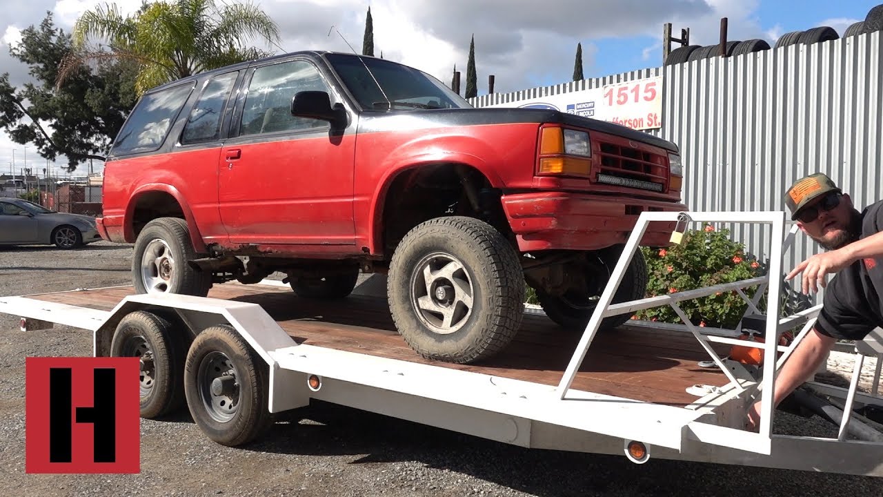 Michael Cox Purchases a Trashed Explorer for Build and Battle - YouTube