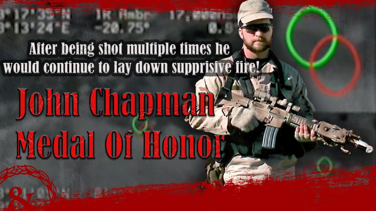 John Chapman first Medal Of Honor ever caught on camera - YouTube