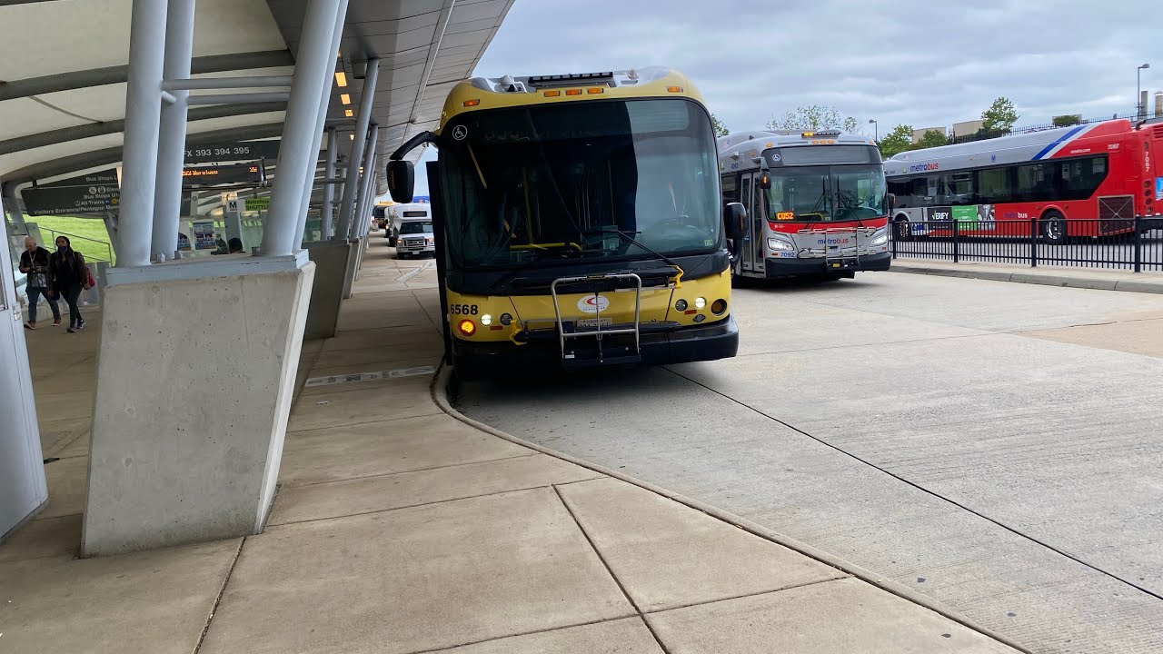 Fairfax Connector 2010 New Flyer DE40LFA #6568 on Route 396 Full Ride ...