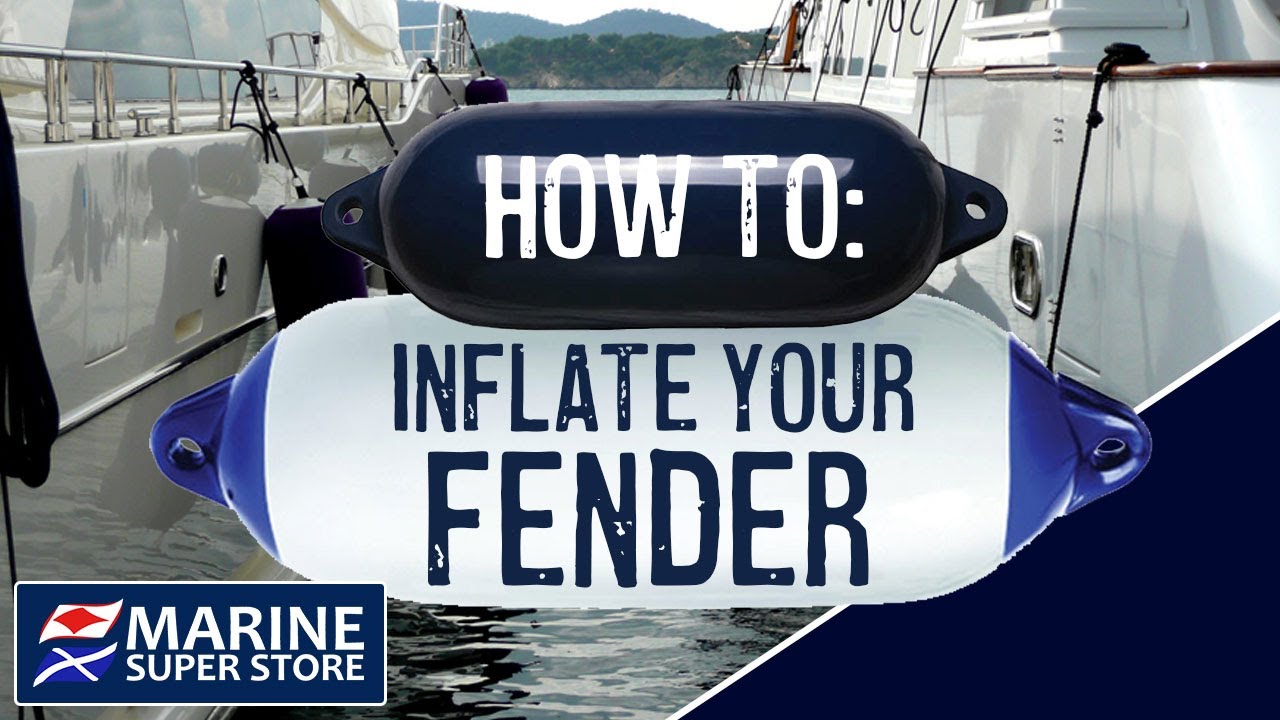 How to Inflate a Boat Fender - YouTube
