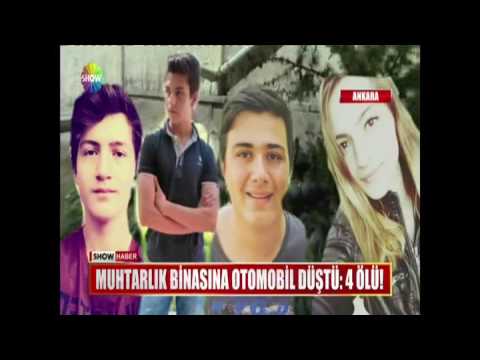 Muhtarlık binasına otomobil düştü: 4 ölü!