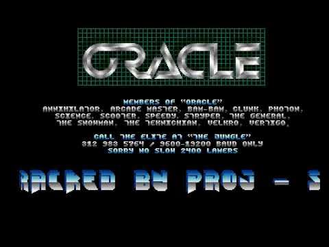 Oracle Wild Streets Amiga Cracktro 1989 - YouTube