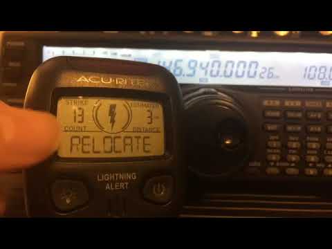 SKYWARN - SEVERE THUNDERSTORM & TORNADO WARNING - HAM RADIO - YouTube