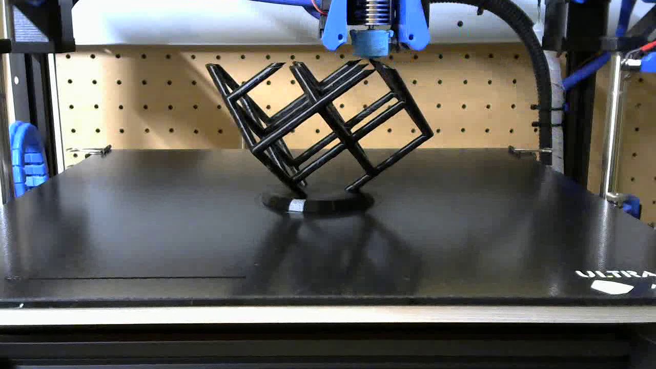 Voron V1.5 Lattice Cube test - YouTube