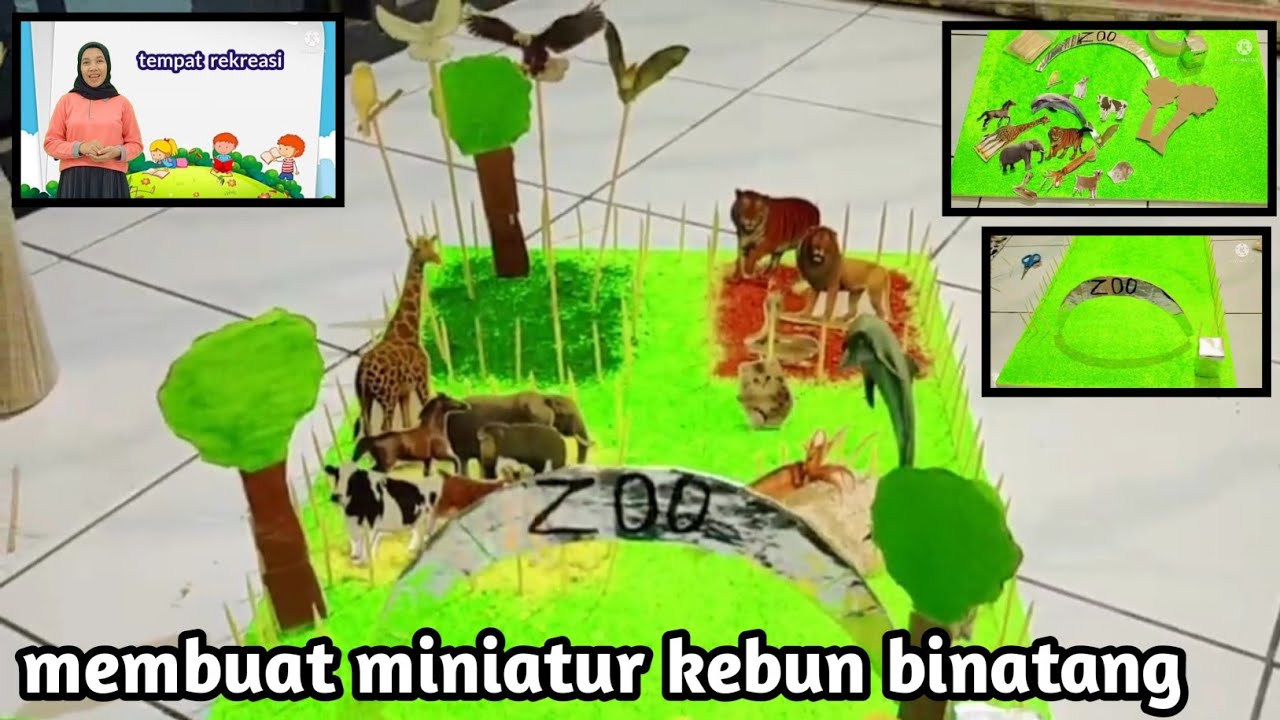 Tema Rekreasi | Sub Tema Tempat Rekreasi | Kelompok TK B | membuat ...