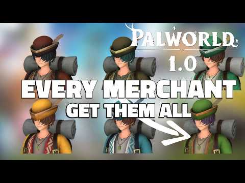 Palworld 1.0: How To Capture ALL Legendary Merchants