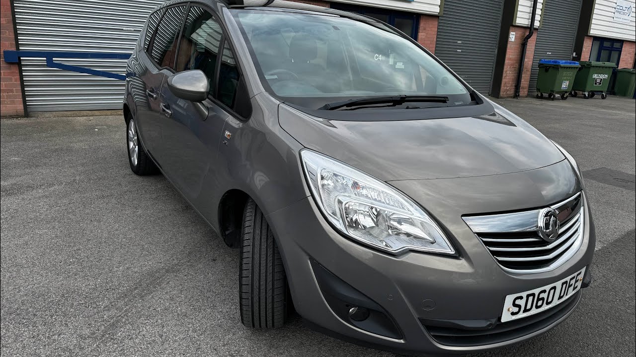 2010 Vauxhall Meriva Se Turbo 118 - YouTube