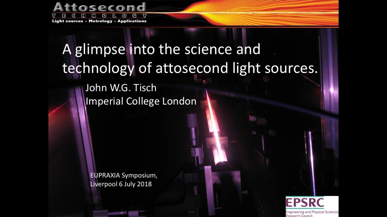 Science and Technology of Attosecond Light Sources - YouTube