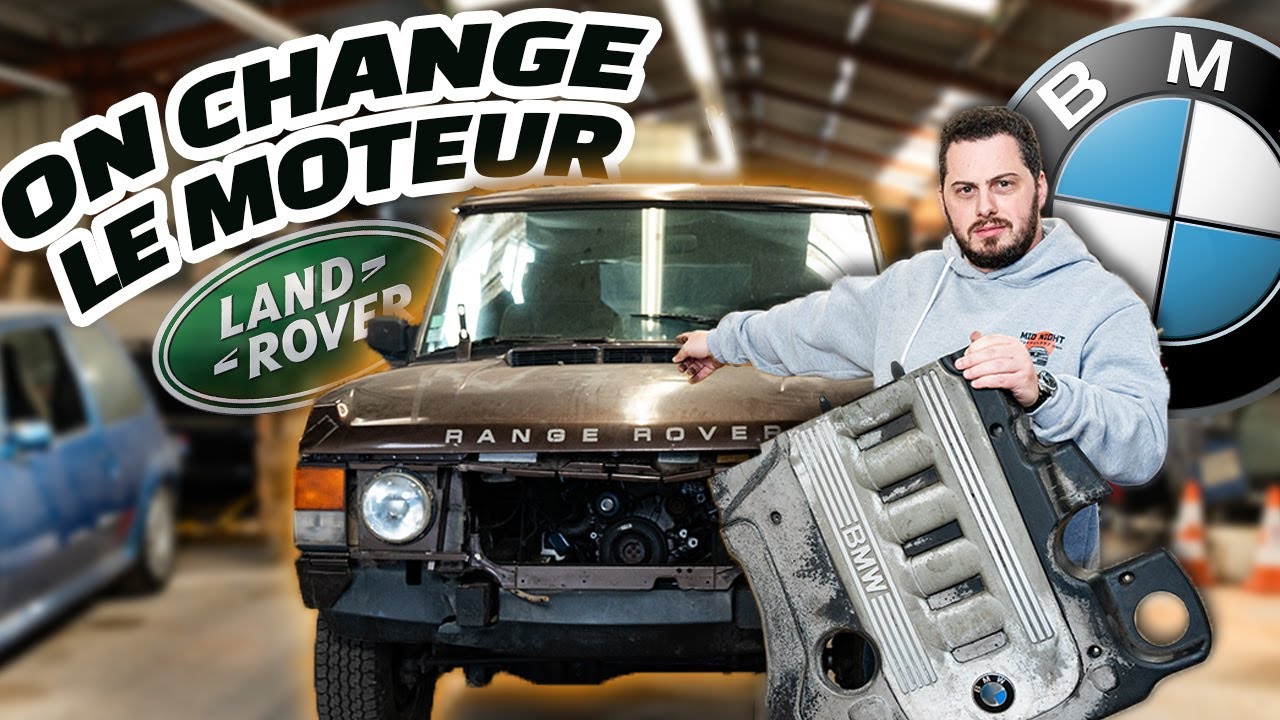 Le moteur de BMW X5 est dans le RANGE ROVER classic : SWAP M57 EPISODE ...