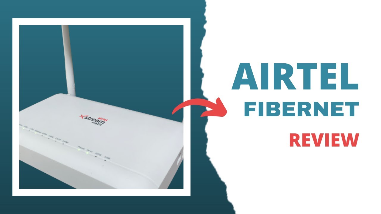 Finally Airtel FTTH In my Home | Watch Fully Before Applying Airtel ...