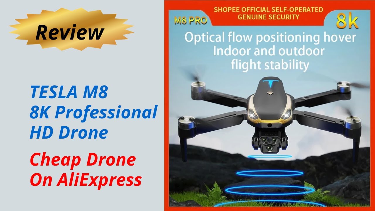 Review TESLA M8 8K Professional HD Drone - Cheap Drone On AliExpress ...