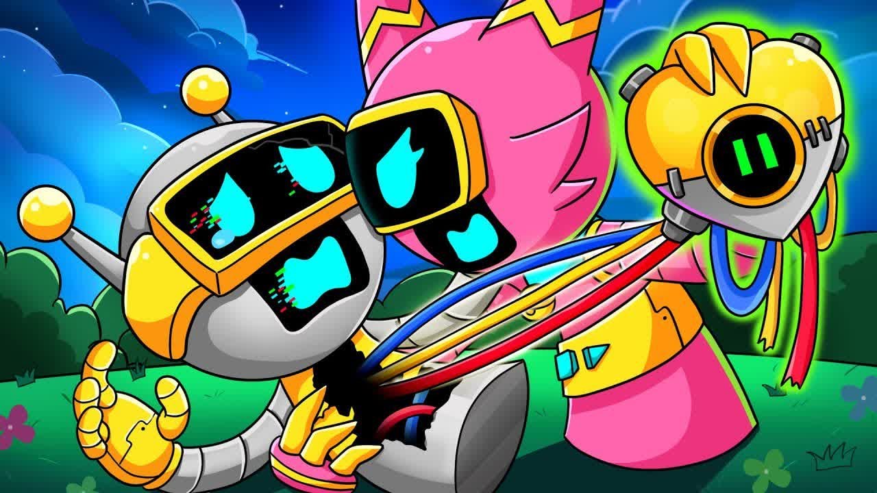 NEW! Incredibox Sprunki: Pink Bot Steals Fun Bot's Heart? | INCREDIBOX ...