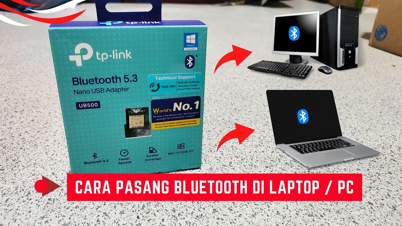 Cara Pasang Bluetooth Di Laptop Atau Pc Yang Tidak Ada Bluetooth - YouTube