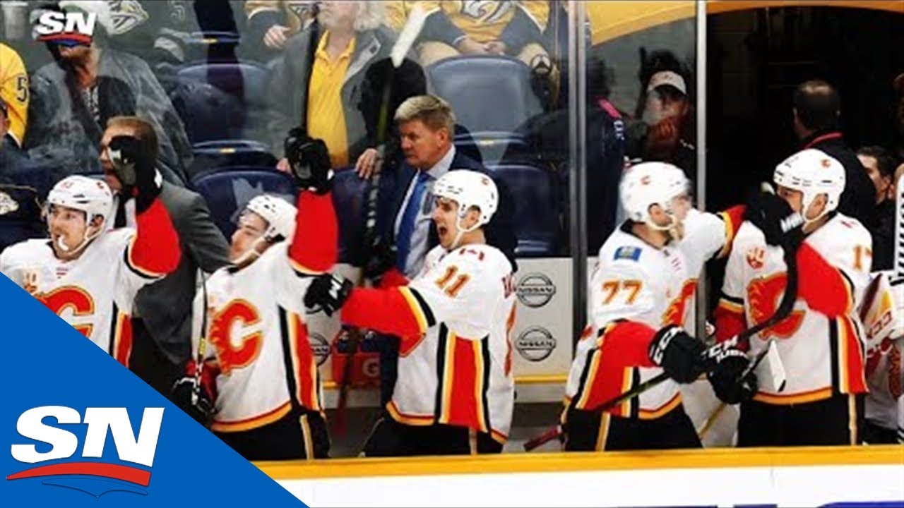 Flames Score Four Third Period Goals Against Predators To Force ...