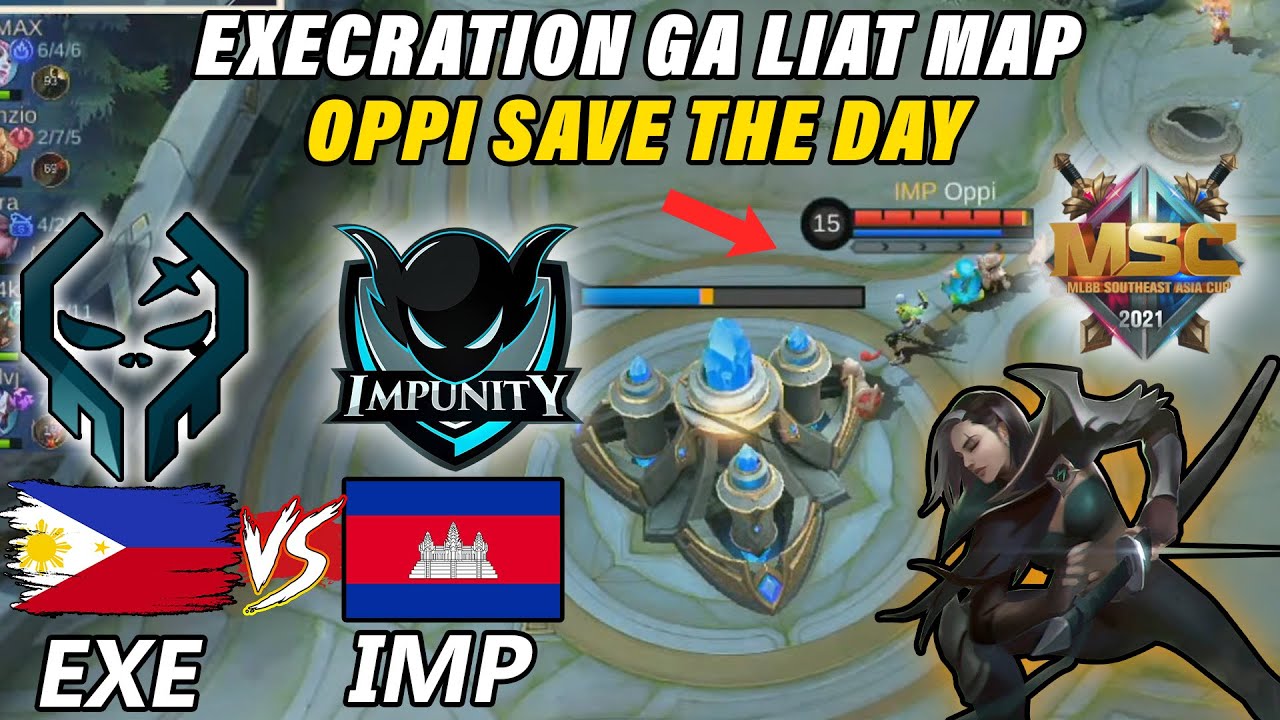 EXECRATION BUTA MAP !!! OPPI BENER2 PENYELAMAT DUNIA !! EXE vs IMPUNITY ...
