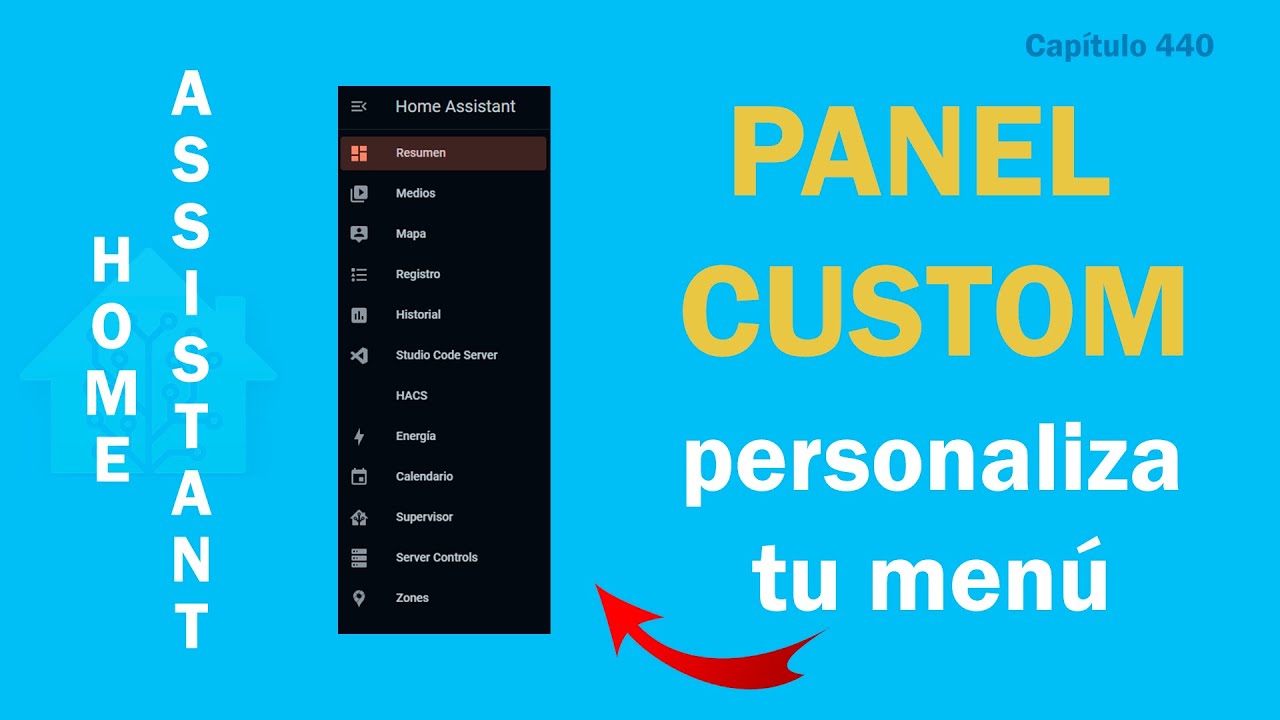 Panel Custom Home Assistant - YouTube