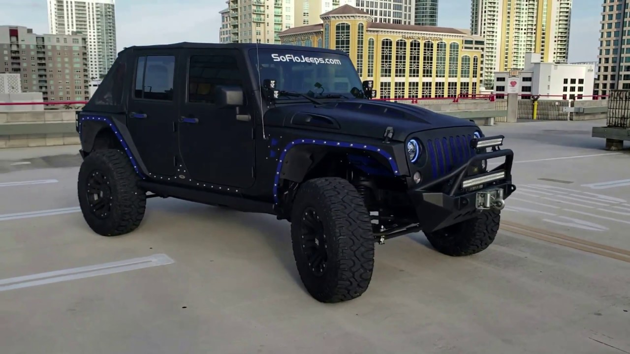 Jeep Wrangler 2018 Custom Build - YouTube